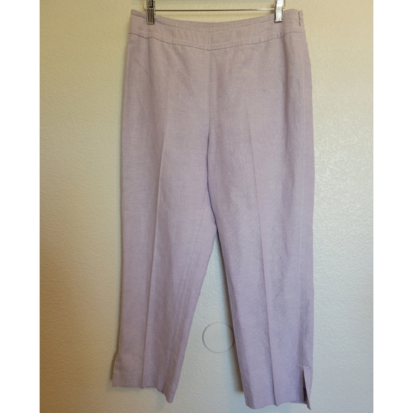 Kasper | Pants & Jumpsuits | Vnt Lilac Ankle Pants Kasper Brand Size P ...